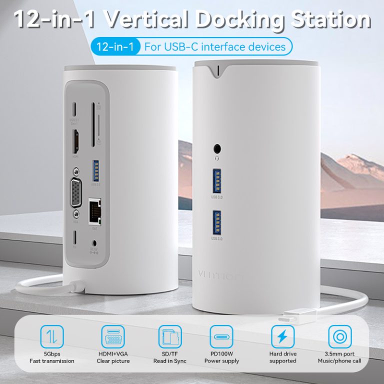 Vention Multiport Vertical Docking - Vention Authorized Store