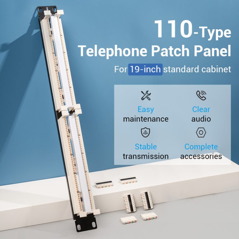 Vention Telephone Patch Panel - Vention Authorized Store