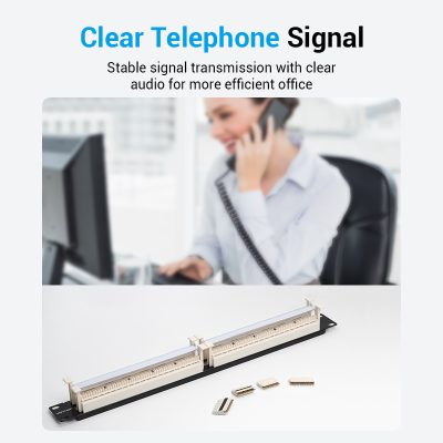 Vention Telephone Patch Panel - Vention Authorized Store